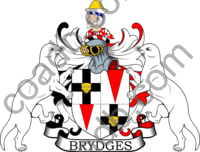 Bridges Family Crest, Coat of Arms and Name History