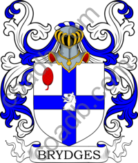 Bridges Family Crest, Coat of Arms and Name History