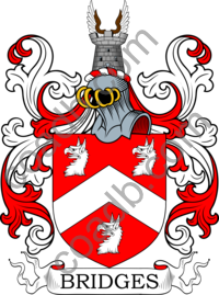 Bridges Family Crest, Coat of Arms and Name History