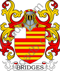 Bridges Family Crest, Coat of Arms and Name History