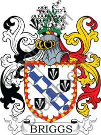 Briggs Family Crest, Coat of Arms and Name History
