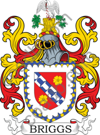 Briggs Family Crest, Coat of Arms and Name History