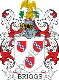 Briggs Family Crest, Coat of Arms and Name History
