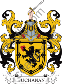 Buchanan Family Crest, Coat of Arms and Name History
