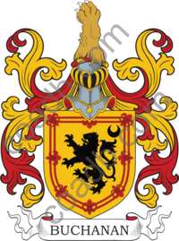 Buchanan Family Crest, Coat of Arms and Name History