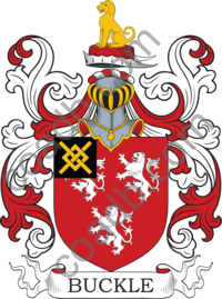 Buckle Family Crest, Coat of Arms and Name History