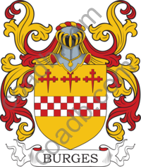 Burgess Family Crest, Coat of Arms and Name History