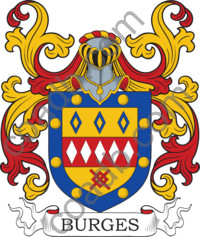 Burgess Family Crest, Coat of Arms and Name History