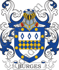 Burgess Family Crest, Coat of Arms and Name History