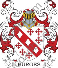 Burgess Family Crest, Coat of Arms and Name History