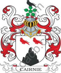 Cairnie Family Crest, Coat of Arms and Name History