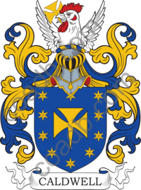 Caldwell Family Crest, Coat of Arms and Name History