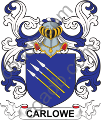 Carlow Family Crest, Coat of Arms and Name History