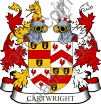 Cartwright Family Crest, Coat of Arms and Name History