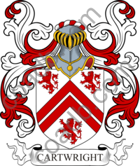Cartwright Family Crest, Coat of Arms and Name History