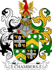 Chambers Family Crest, Coat of Arms and Name History