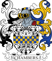 Chambers Family Crest, Coat of Arms and Name History