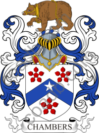 Chambers Family Crest, Coat of Arms and Name History
