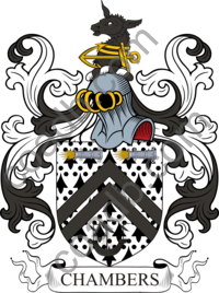 Chambers Family Crest, Coat of Arms and Name History