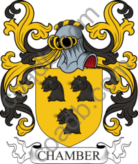 Chambers Family Crest, Coat of Arms and Name History