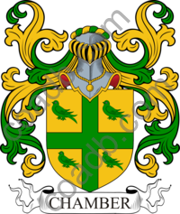 Chambers Family Crest, Coat of Arms and Name History