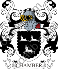 Chambers Family Crest, Coat of Arms and Name History