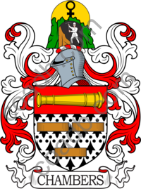 Chambers Family Crest, Coat of Arms and Name History