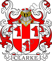 Clark Family Crest, Coat of Arms and Name History
