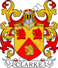 Clark Family Crest, Coat of Arms and Name History