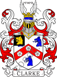 Clark Family Crest, Coat of Arms and Name History