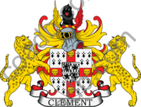 Clement Family Crest, Coat of Arms and Name History