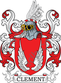 Clement Family Crest, Coat of Arms and Name History