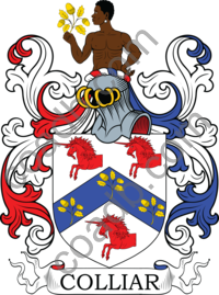 Collier Family Crest, Coat of Arms and Name History