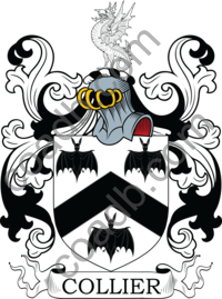 Collier Family Crest, Coat of Arms and Name History