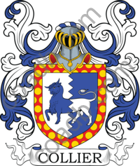 Collier Family Crest, Coat of Arms and Name History