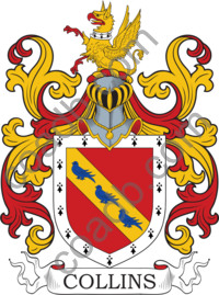 Collins Family Crest, Coat of Arms and Name History
