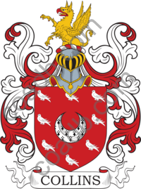 Collins Family Crest, Coat of Arms and Name History