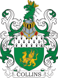 Collins Family Crest, Coat of Arms and Name History