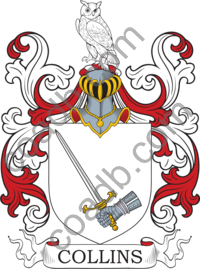 Collins Family Crest, Coat of Arms and Name History