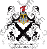 Colquhoun Family Crest, Coat of Arms and Name History