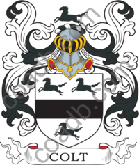 Colt Family Crest, Coat of Arms and Name History