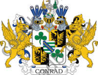 Conrad Family Crest, Coat of Arms and Name History