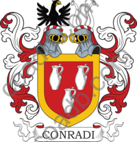 Conrad Family Crest, Coat of Arms and Name History