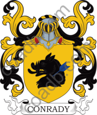 Conrad Family Crest, Coat of Arms and Name History