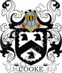 Cook Family Crest, Coat of Arms and Name History