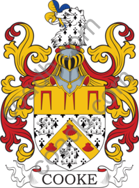 Cook Family Crest, Coat of Arms and Name History