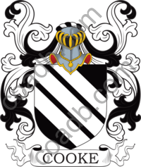 Cook Family Crest, Coat of Arms and Name History