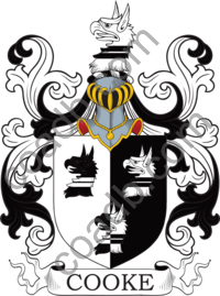 Cook Family Crest, Coat of Arms and Name History