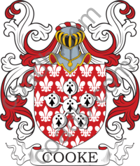 Cook Family Crest, Coat of Arms and Name History