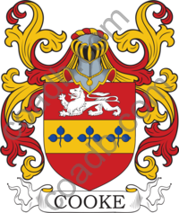 Cook Family Crest, Coat of Arms and Name History